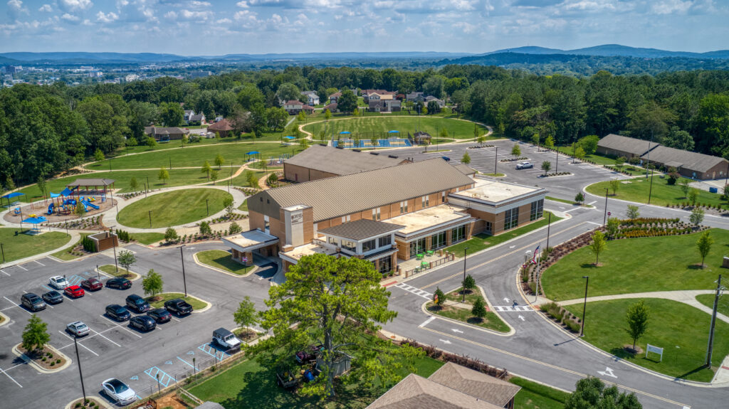 North Huntsville Public Library and Berachah Park - Bostick Landscape ...